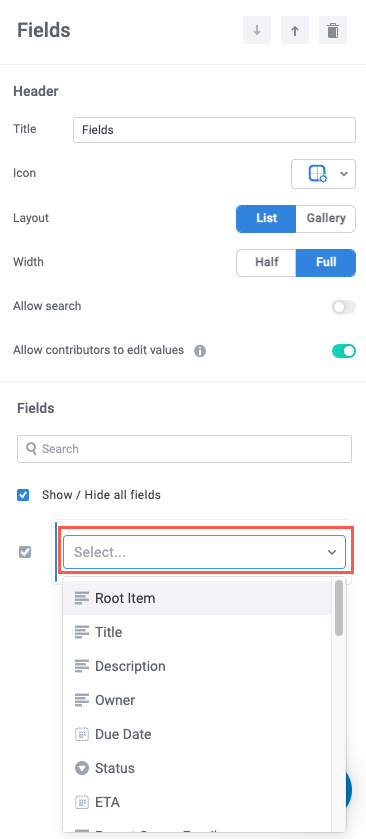 Add a Custom Item Interface
