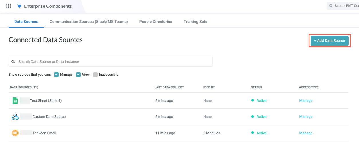 Create a Custom Data Source with CSV Upload
