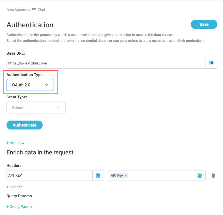 Configure Authentication