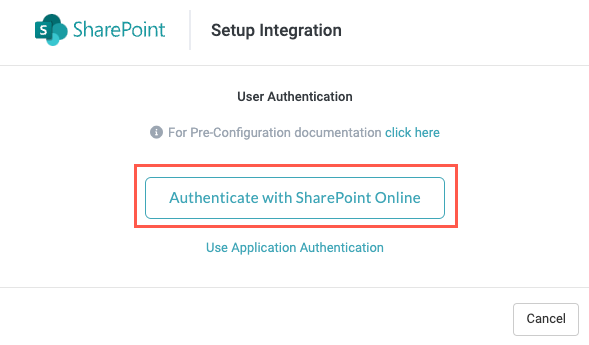 Connect a SharePoint Data Source