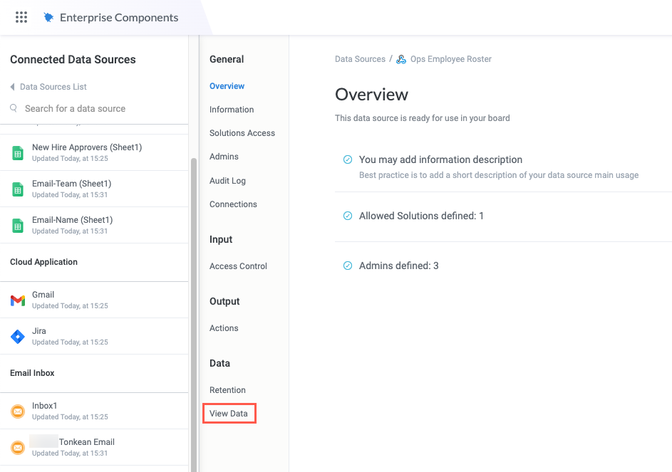 Create a Manual Custom Data Source