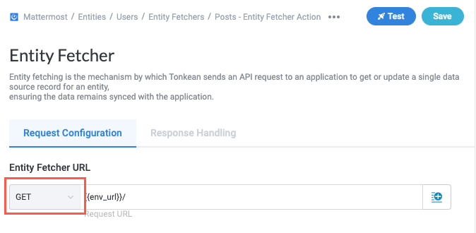 Configure Entity Fetcher