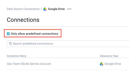 Manage Data Source Permissions