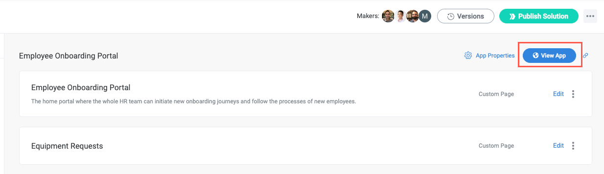 Customize Workspace App Design