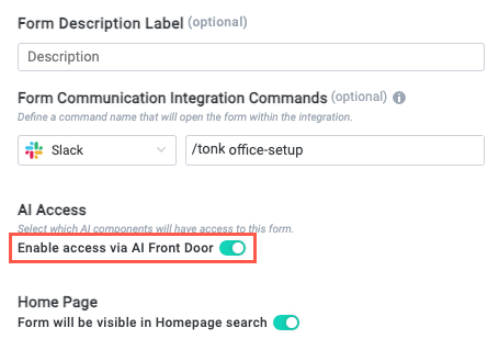Enable AI Front Door Access to Your Content