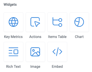 Workspace App Widgets