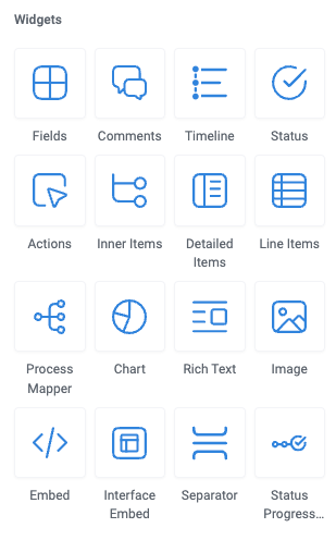 Custom Interface Widgets