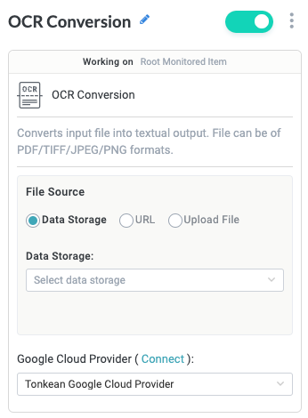 OCR Conversion